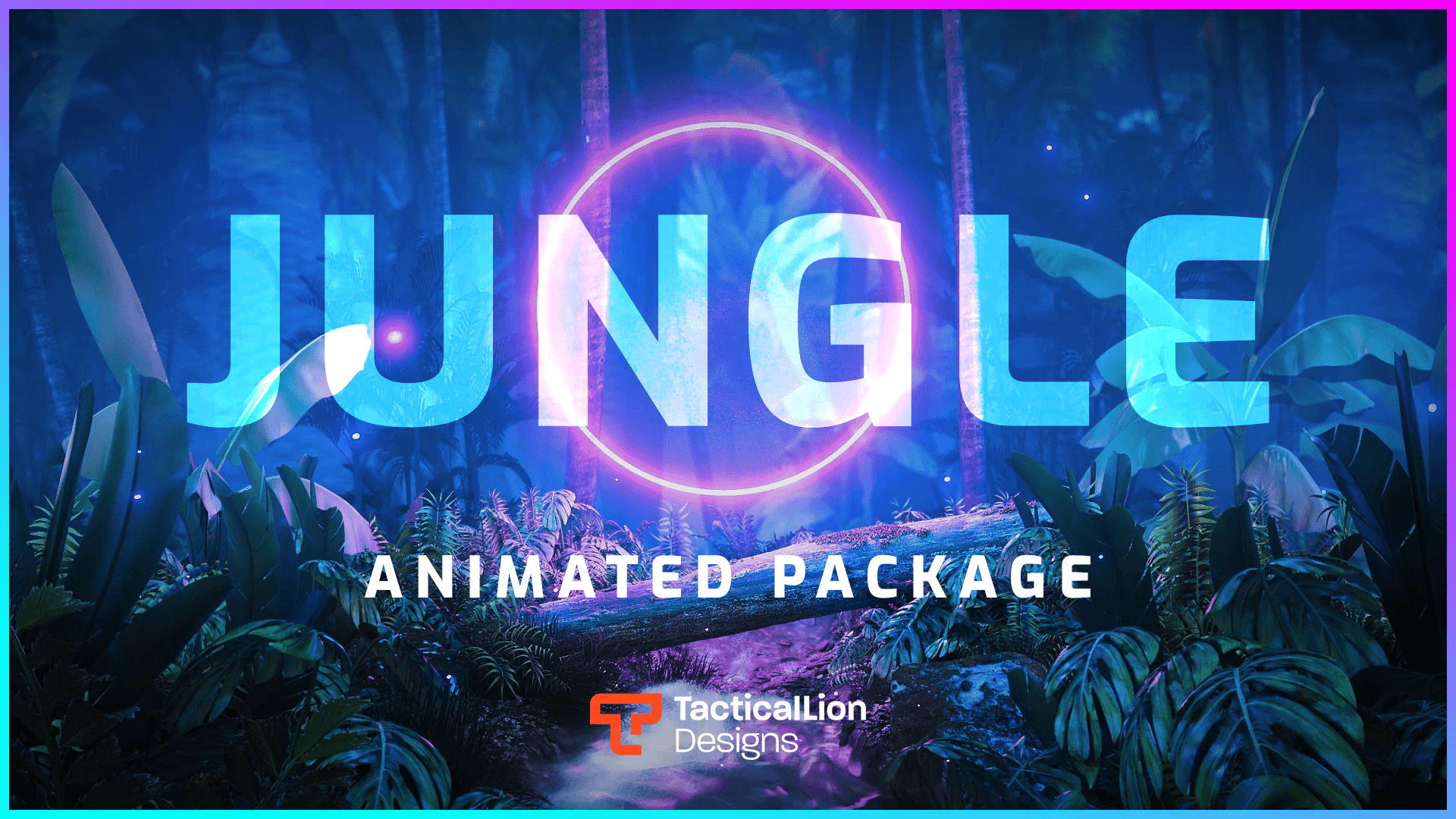 Jungle Animated Stream Package TacticalLionDesigns
